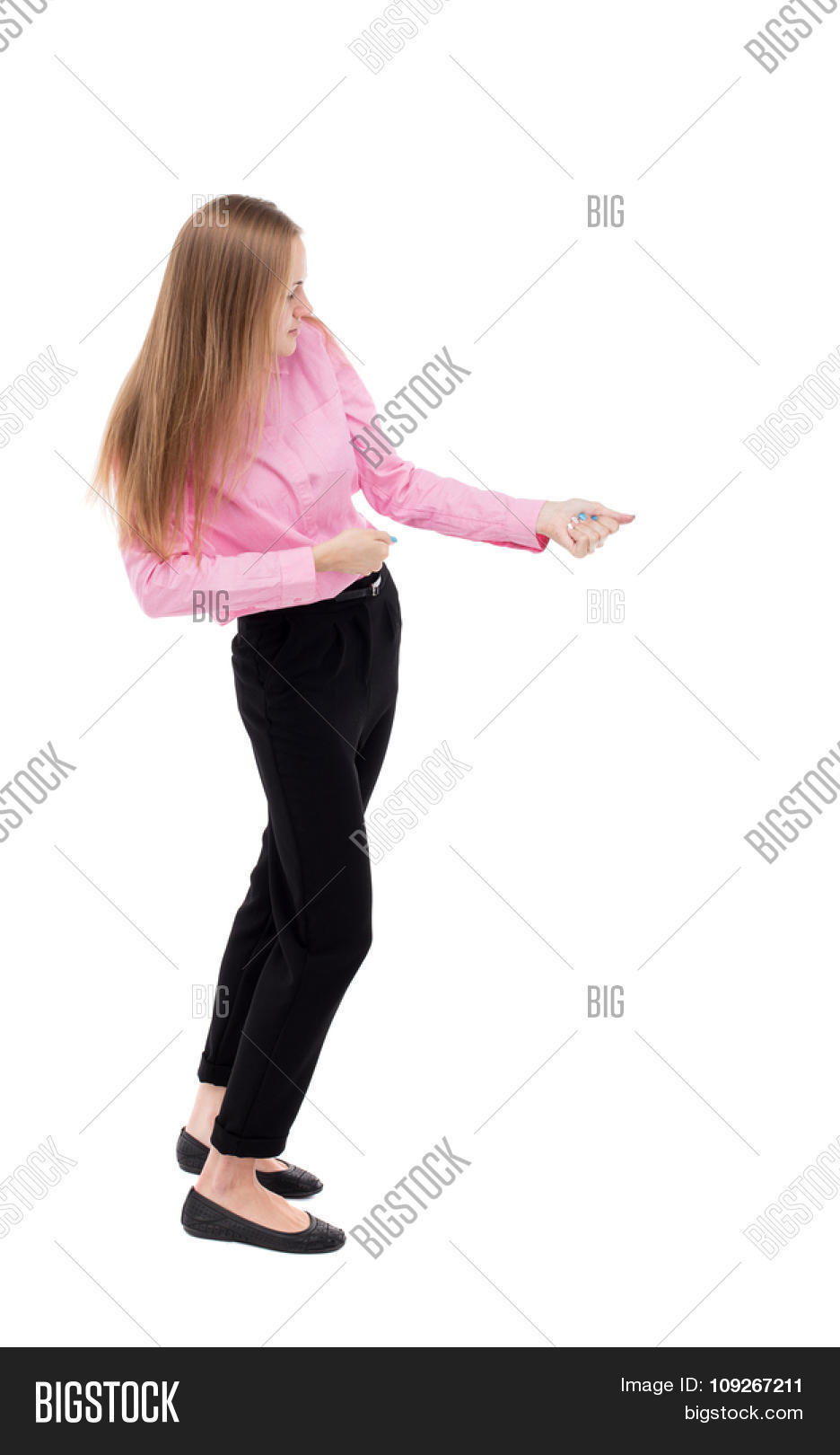 Back View Standing Image & Photo (Free Trial) | Bigstock