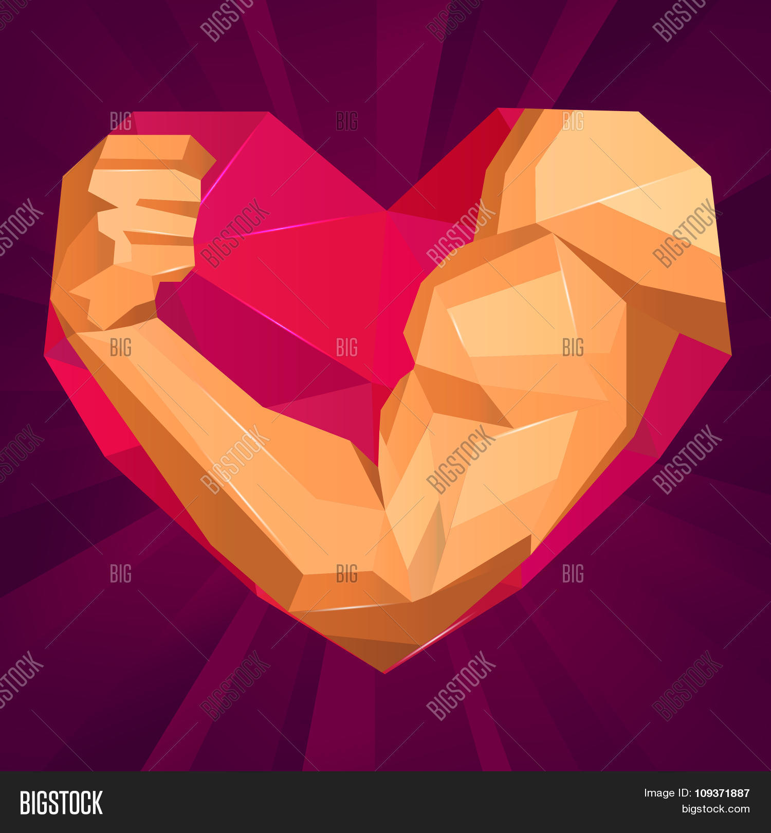Bodybuilder's Hand Vector & Photo (Free Trial) | Bigstock