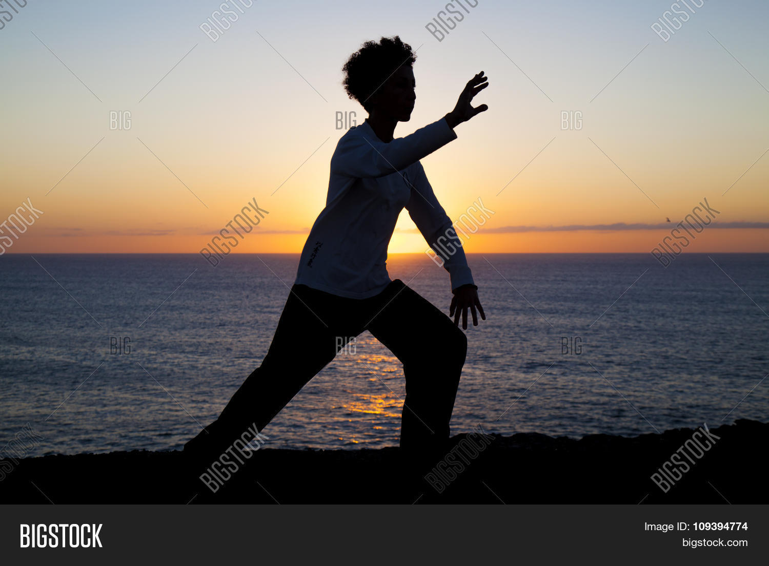 Tai Chi Sunset Image & Photo (Free Trial) | Bigstock