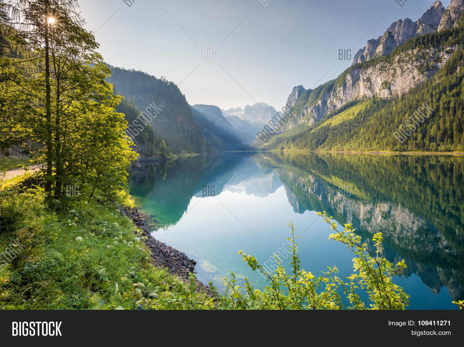 Fantastic Azure Alpine Image & Photo (Free Trial) | Bigstock