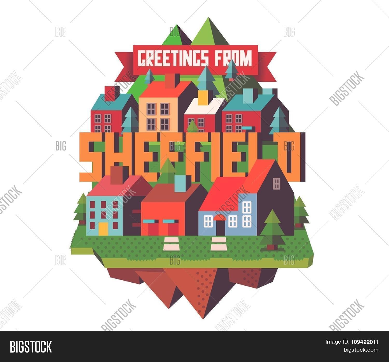 Sheffield England Vector & Photo (Free Trial) | Bigstock