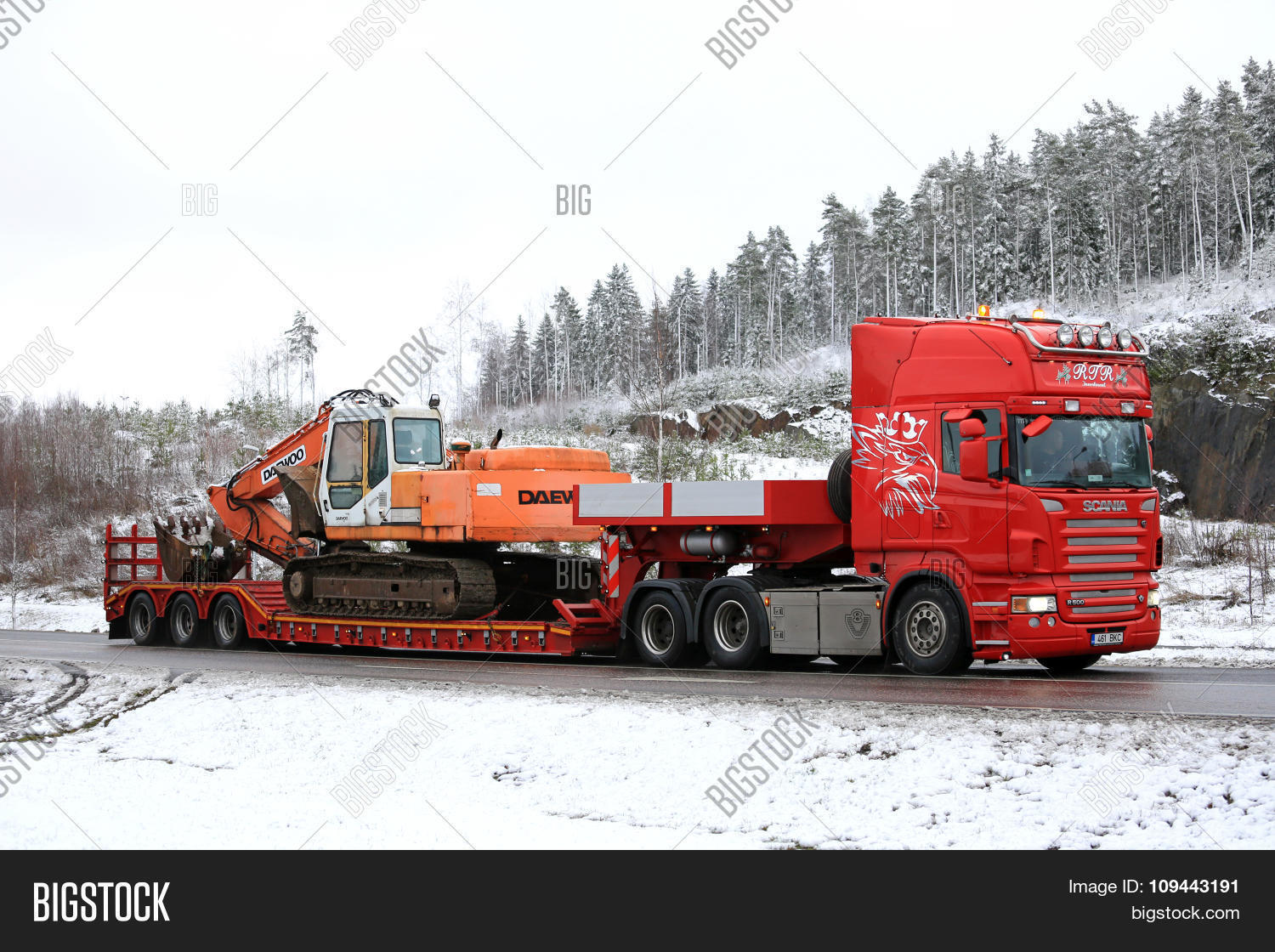 Red Scania R500 Hauls Image & Photo (Free Trial) | Bigstock