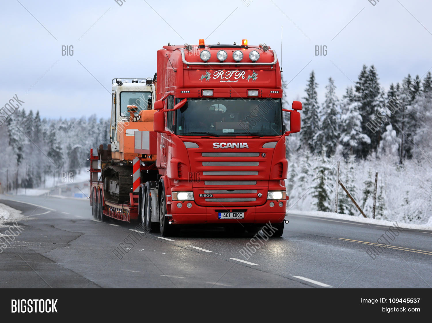 Red Scania R500 Hauls Image & Photo (Free Trial) | Bigstock