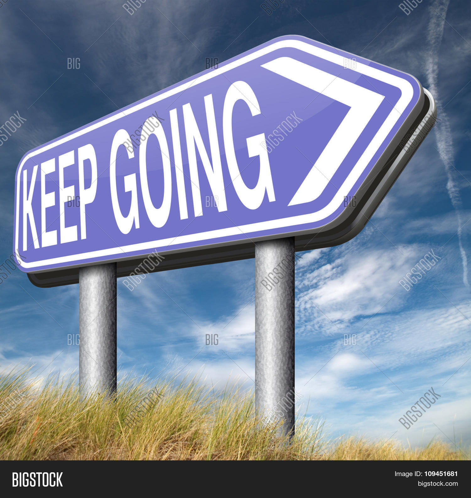 Keep Going Moving Self Image & Photo (Free Trial) | Bigstock