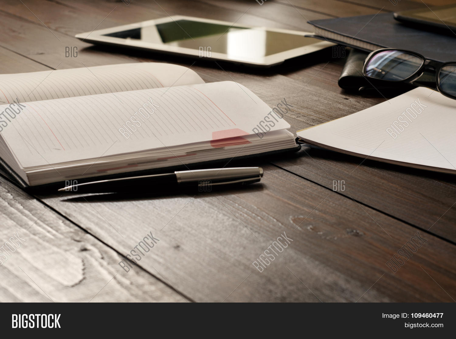Open Notebook On Image & Photo (Free Trial) | Bigstock