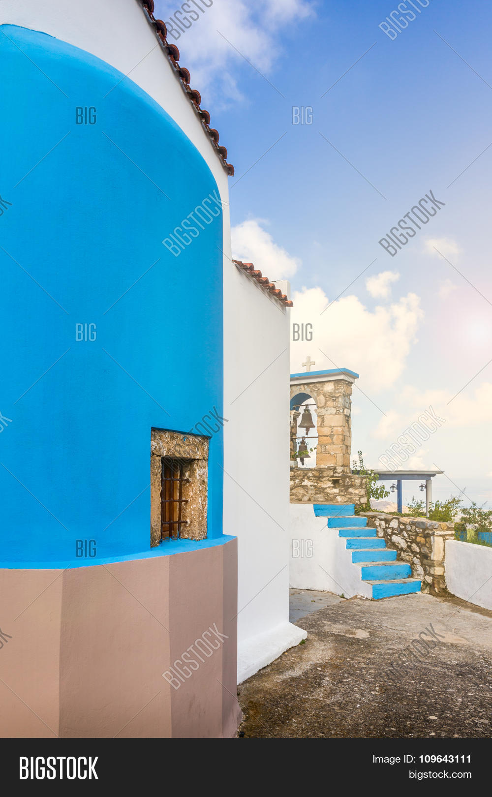 Greek Church Kos Image & Photo (Free Trial) | Bigstock