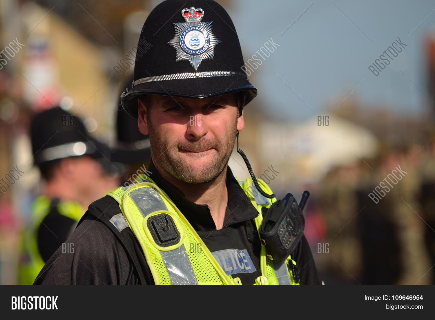 British Police On Duty Image & Photo (Free Trial) | Bigstock