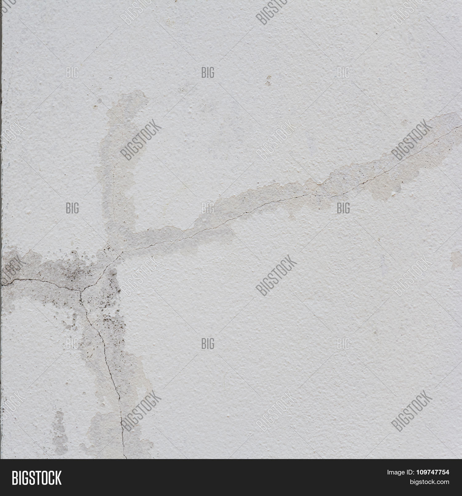 White Crack Wall Image & Photo (Free Trial) | Bigstock