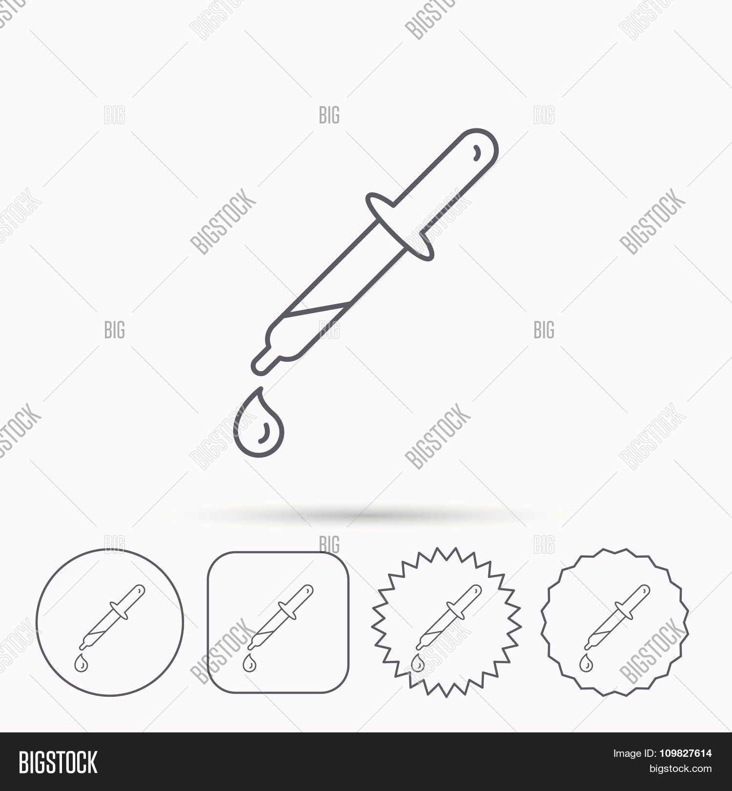Pipette Icon. Vector & Photo (Free Trial) | Bigstock
