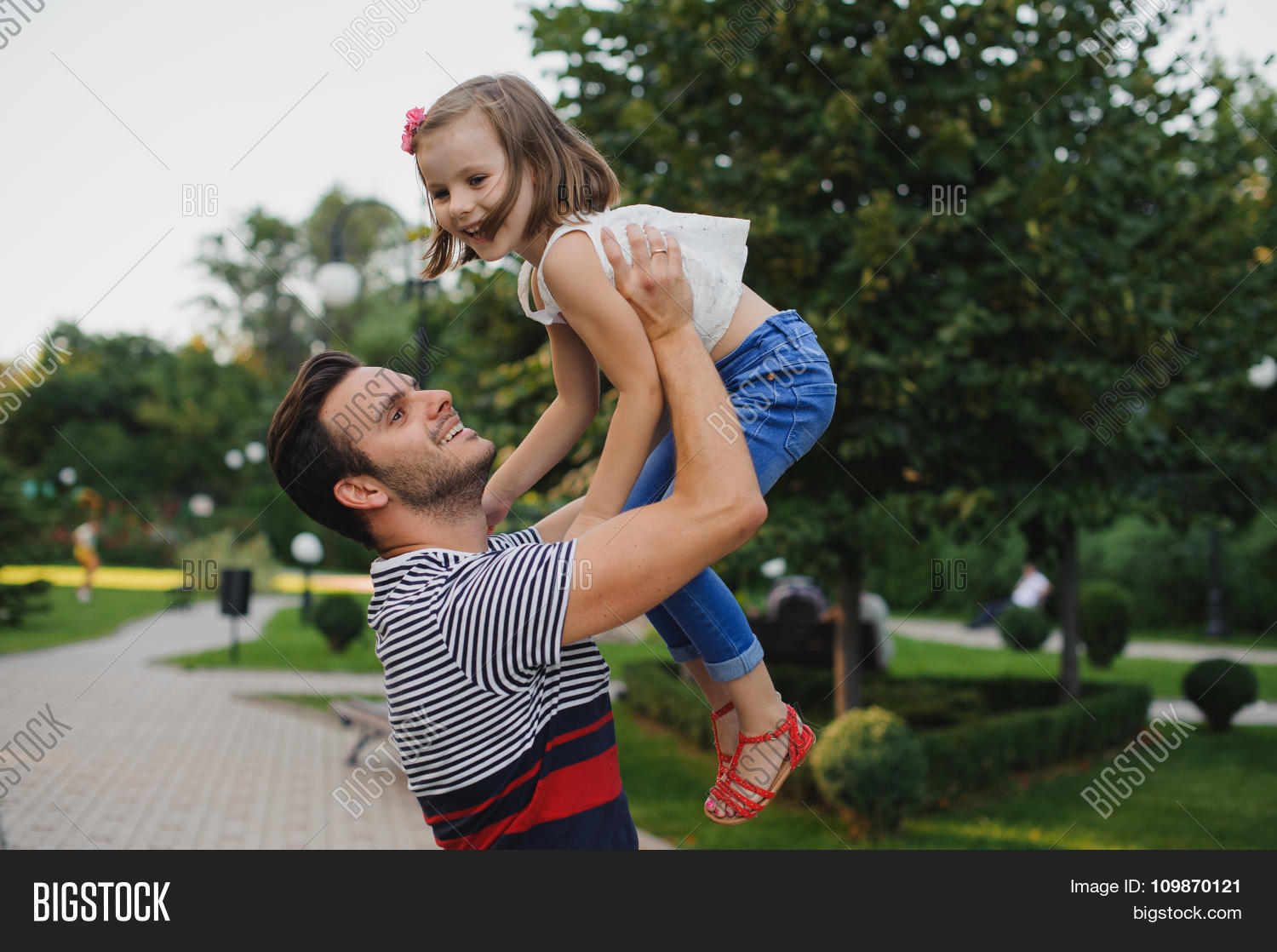 Happy Family Dad Image & Photo (Free Trial) | Bigstock