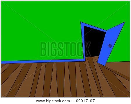 Mystery Room Cartoon Vector & Photo (Free Trial) | Bigstock