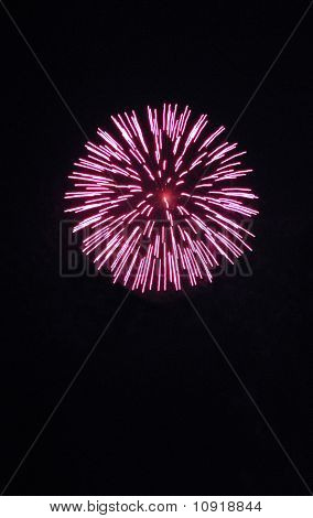 Single Firework On Image & Photo (Free Trial) | Bigstock