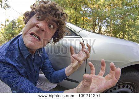 Car Crash Facial Image & Photo (Free Trial) | Bigstock