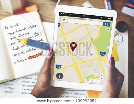 Map Mapping Location Image & Photo (Free Trial) | Bigstock