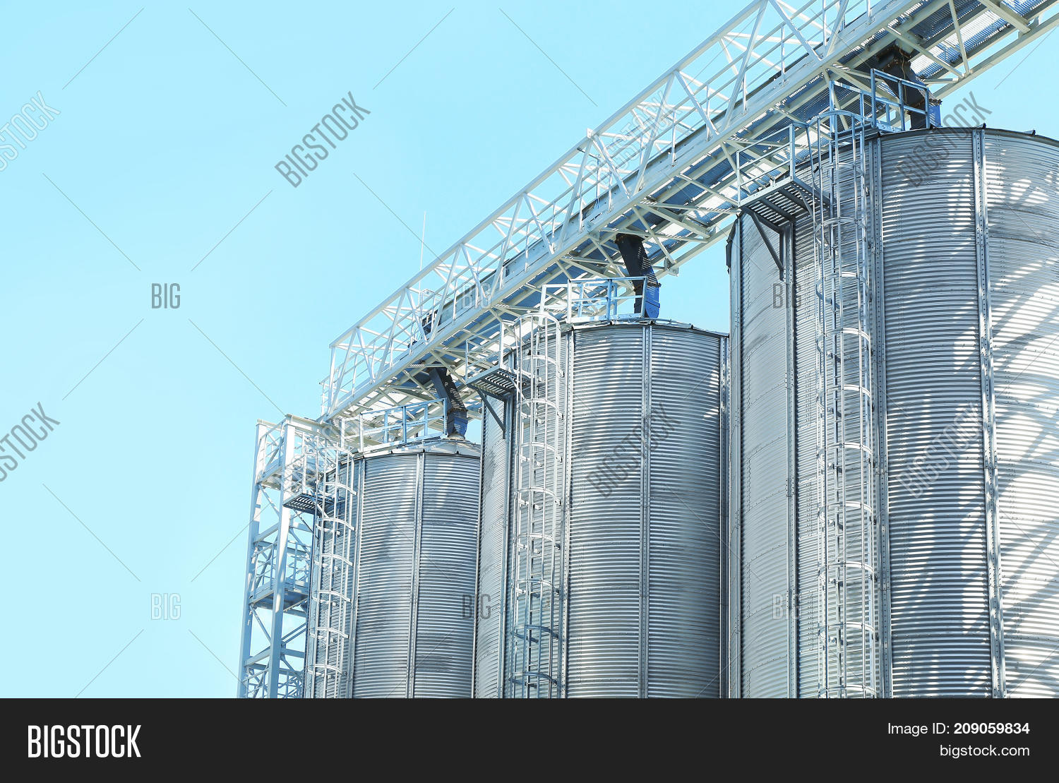 Modern Grain Elevator Image & Photo (Free Trial) | Bigstock