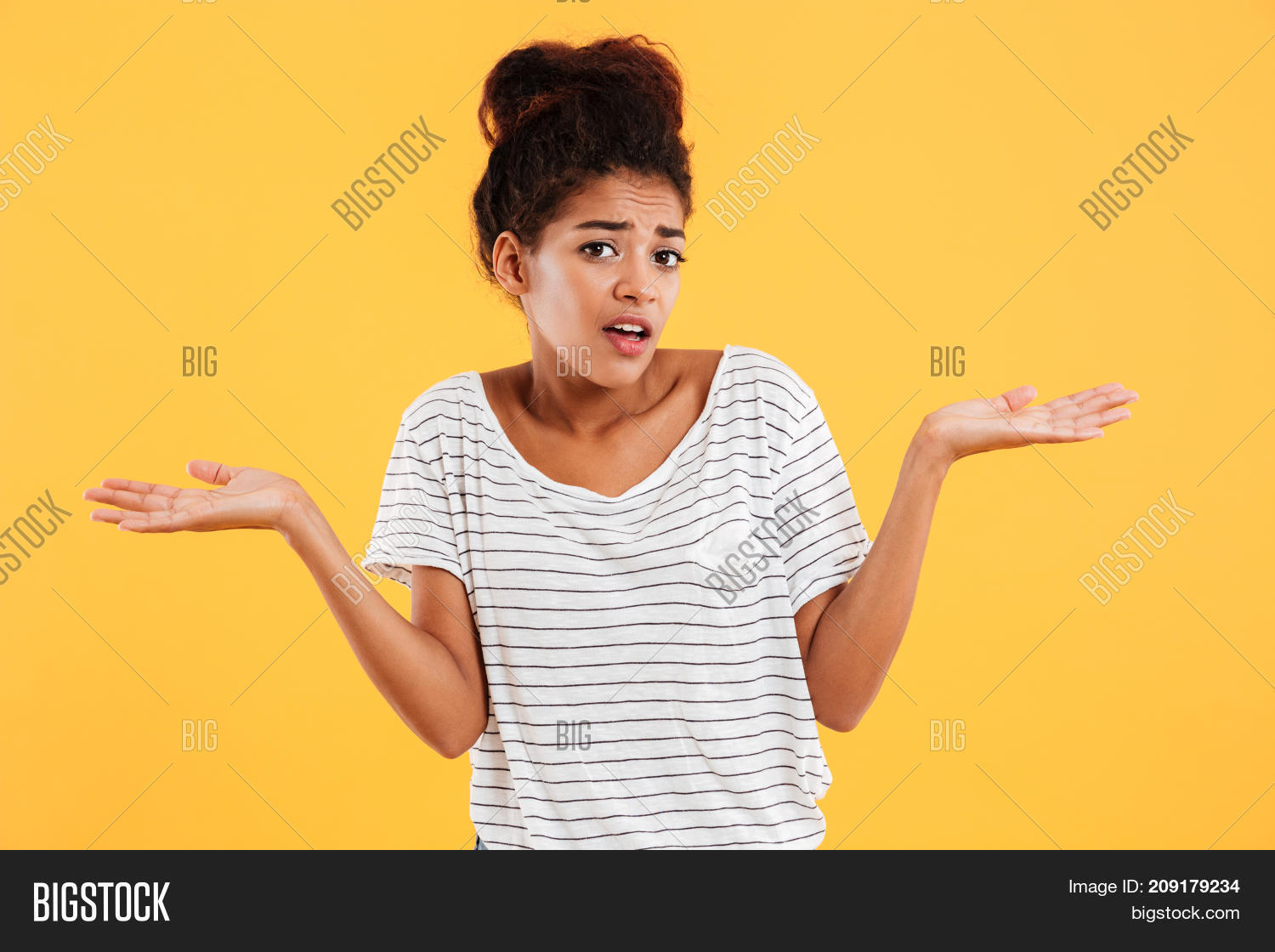 Young Puzzled African Image & Photo (Free Trial) | Bigstock