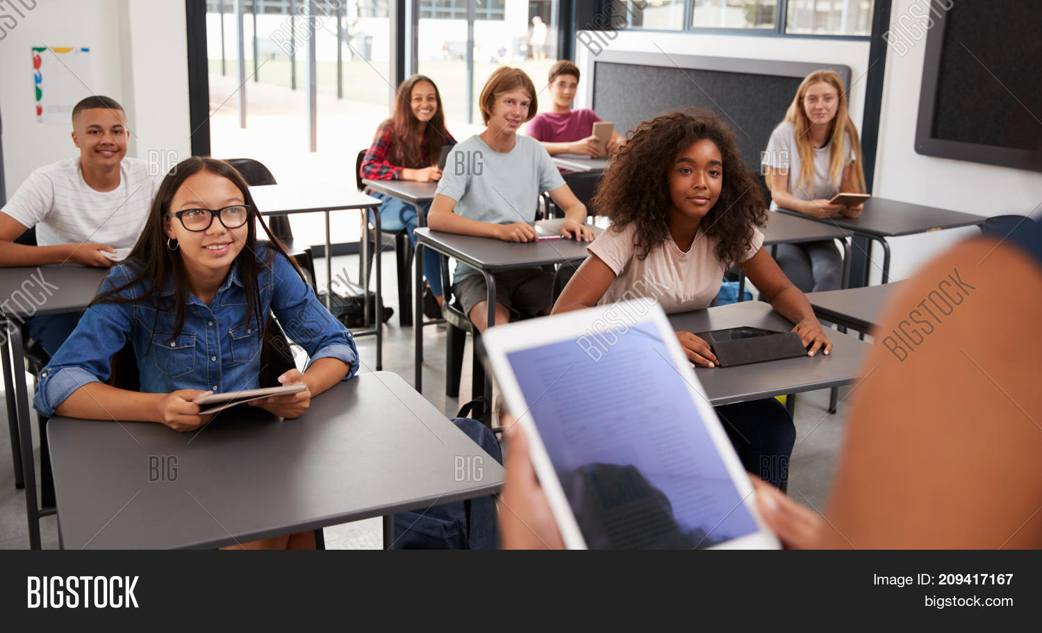 Teacher Uses Tablet Image & Photo (Free Trial) | Bigstock