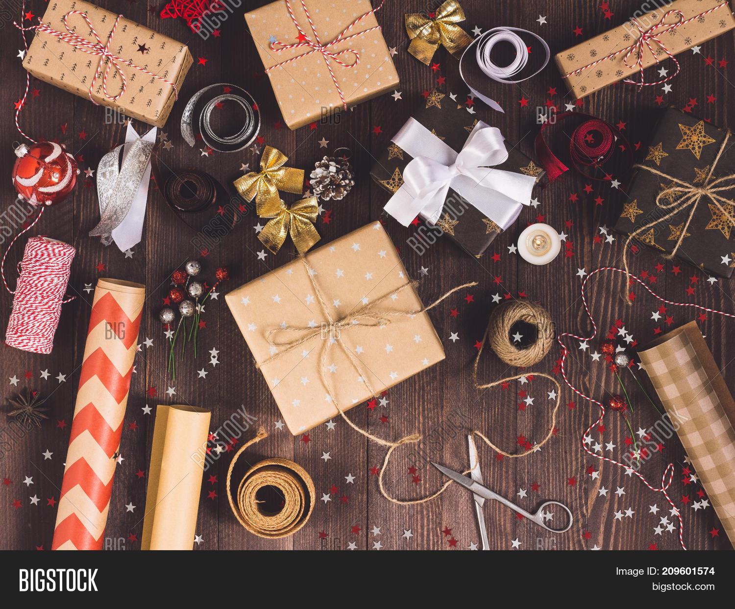 Package Christmas Gift Image & Photo (Free Trial) | Bigstock