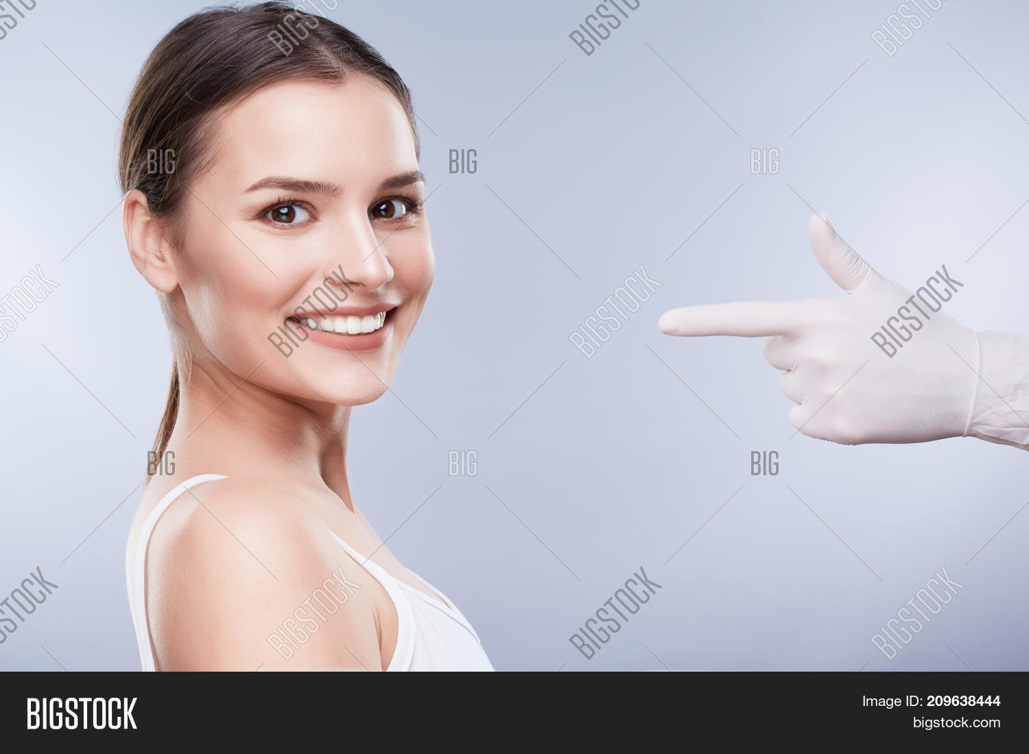 Hand Glove Pointing Image & Photo (Free Trial) | Bigstock