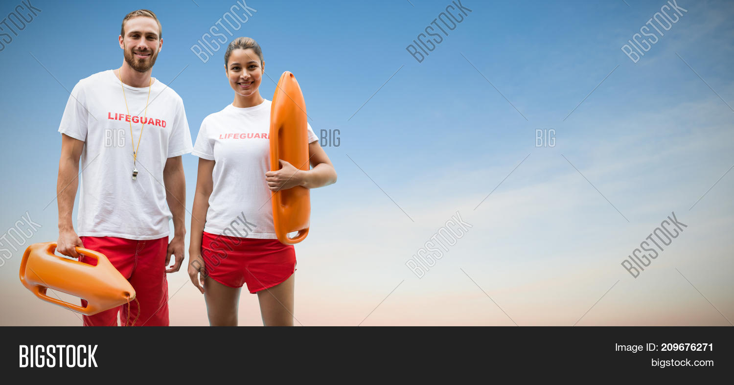 Portrait Lifeguards Image & Photo (Free Trial) | Bigstock