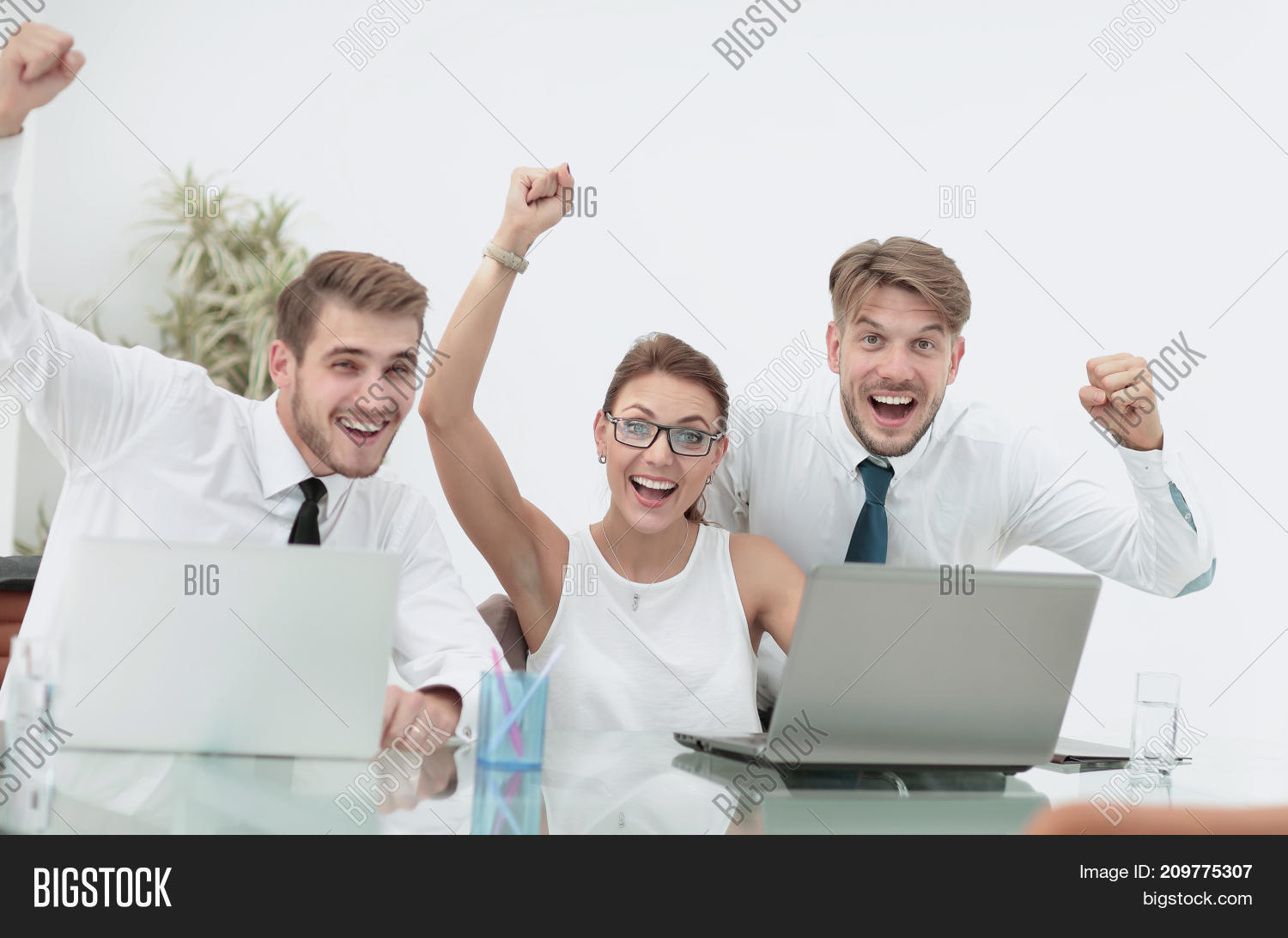 Team Three Work Image & Photo (Free Trial) | Bigstock