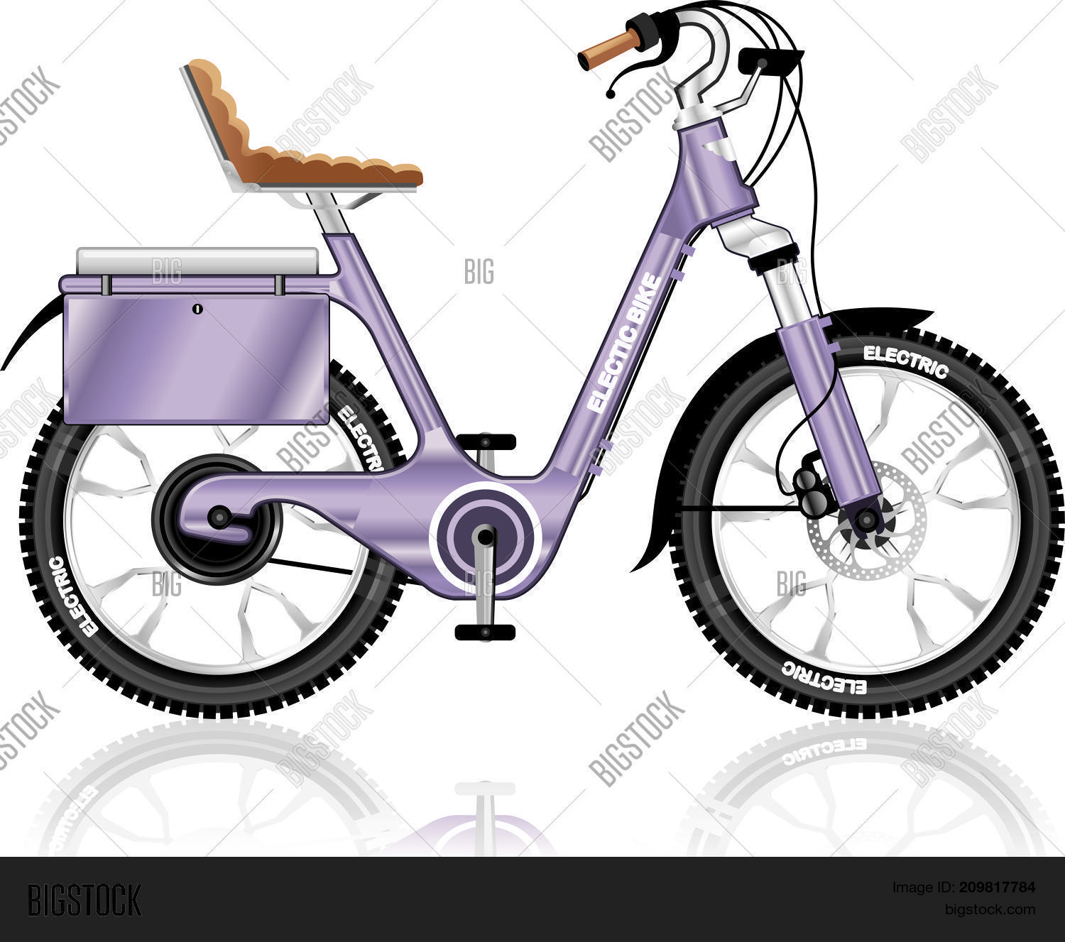 E-bike Vector Vector & Photo (Free Trial) | Bigstock
