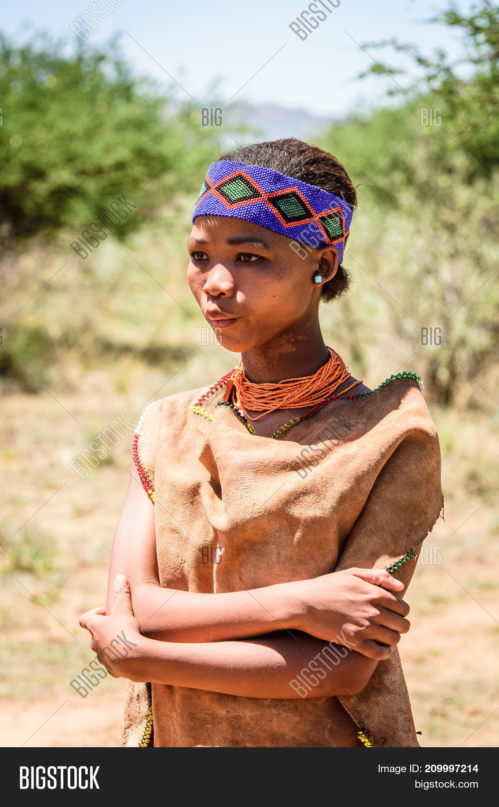 Bushman People Namibia Image & Photo (Free Trial) | Bigstock