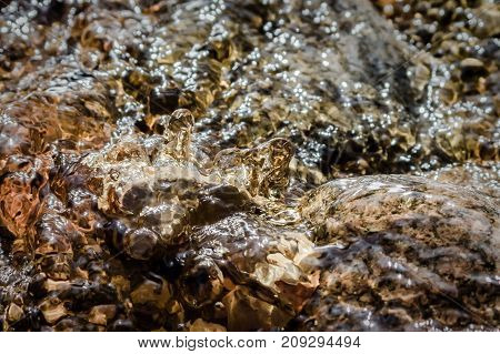 Water Close Up Mountain Stream Images, Illustrations, Vectors - Water ...