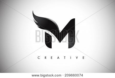 M Letter Wings Logo Vector & Photo (Free Trial) | Bigstock