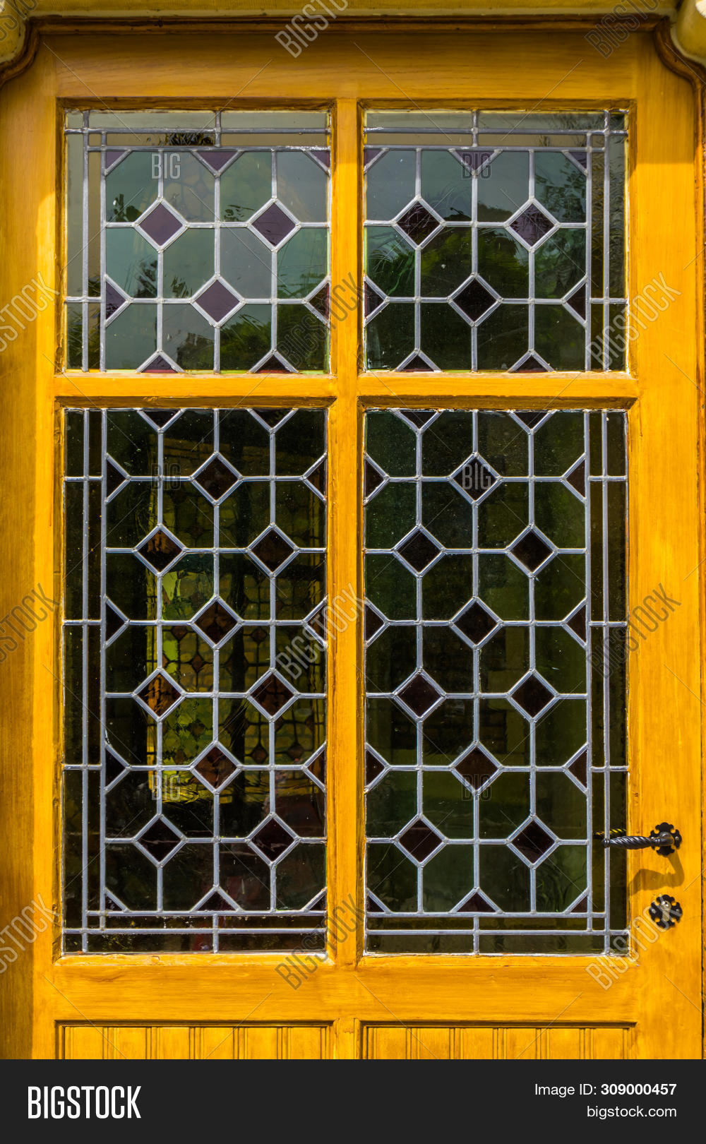 Wooden Yellow Door Image & Photo (Free Trial) | Bigstock