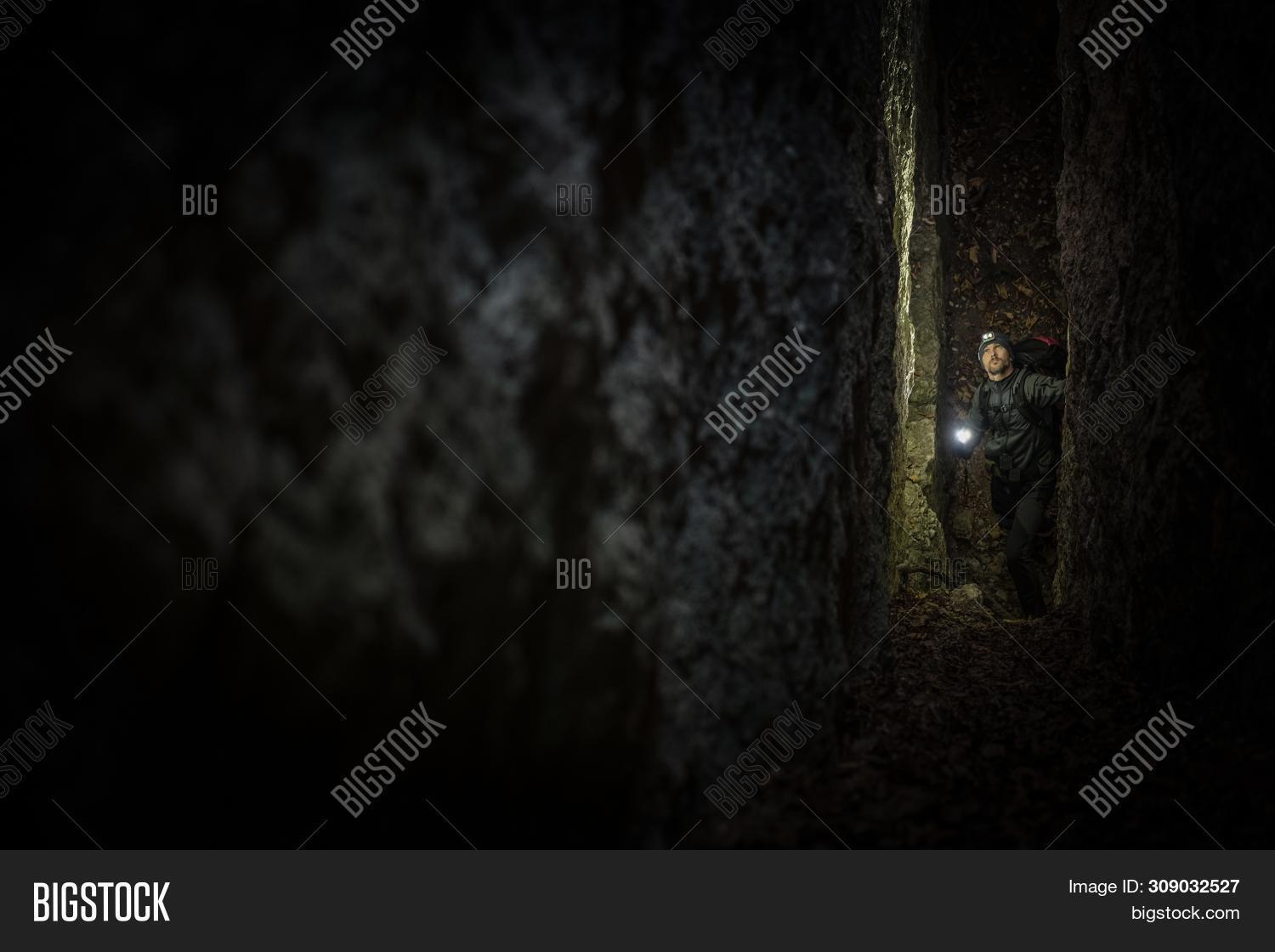 Narrow Cave Expedition Image & Photo (Free Trial) | Bigstock
