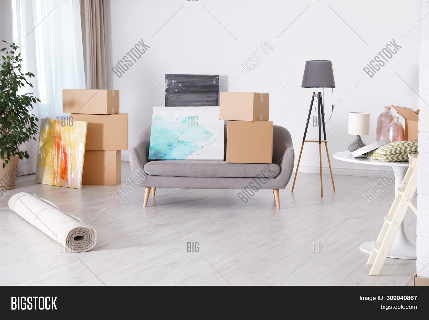 Interior Room Packed Image & Photo (Free Trial) | Bigstock