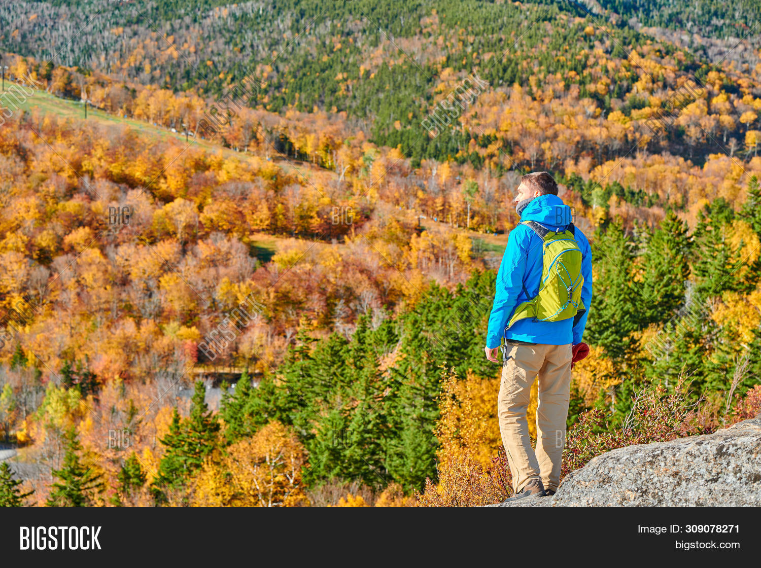Backpacker Man Hiking Image & Photo (Free Trial) | Bigstock