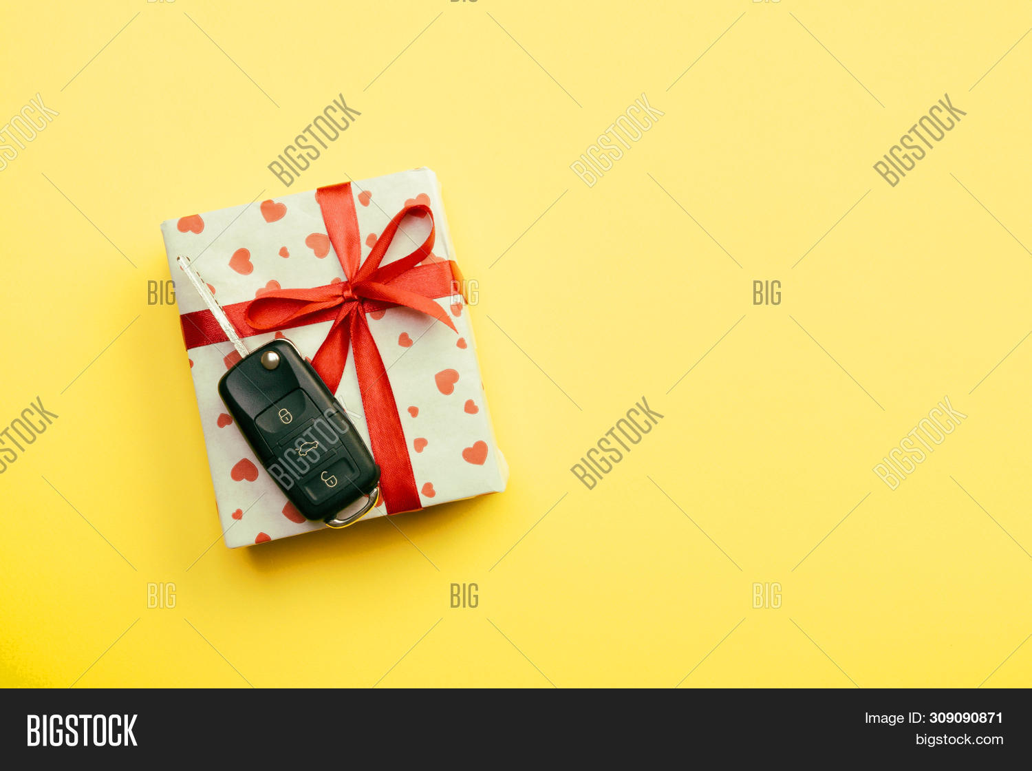 Give Gift Car Key Image & Photo (Free Trial) | Bigstock