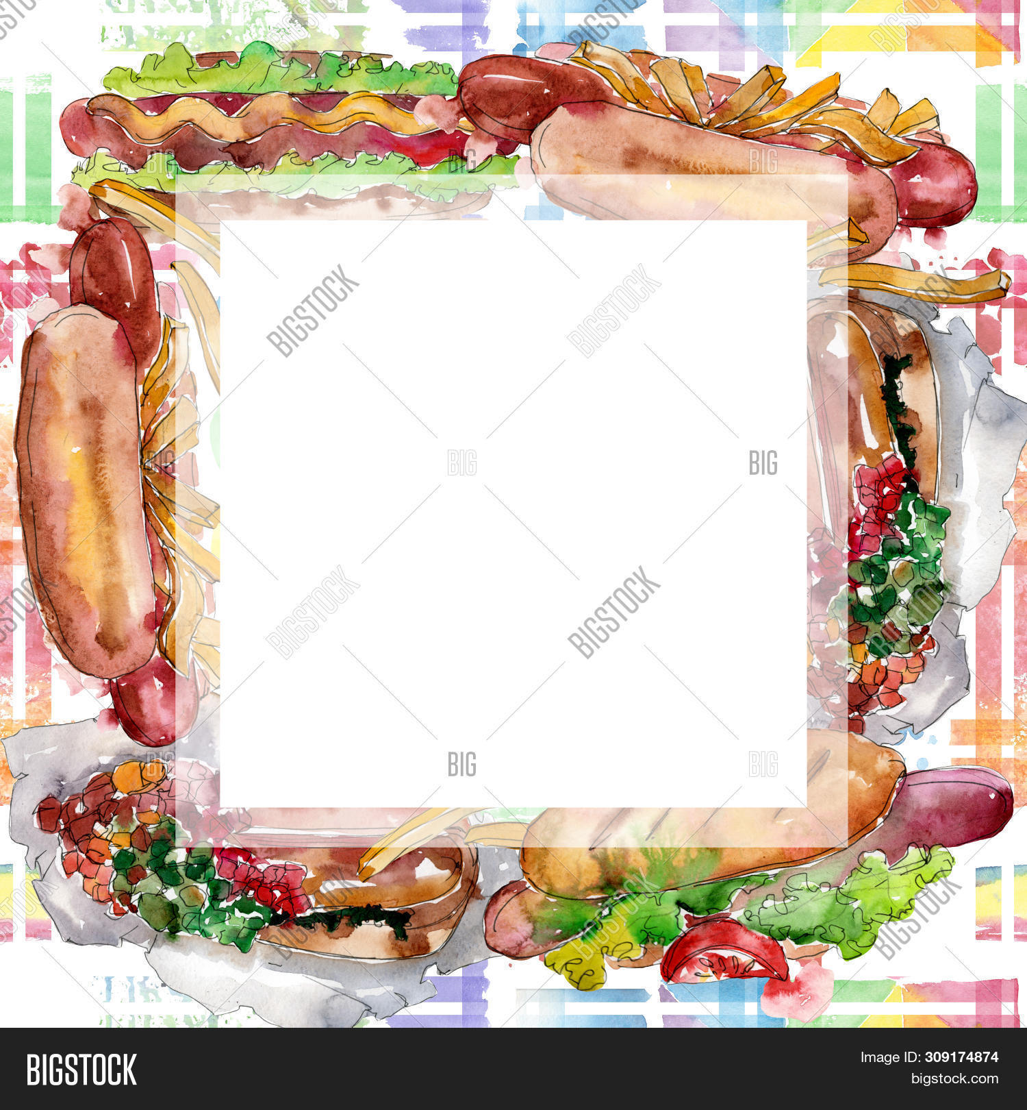 Hot Dog Fast Food Image & Photo (Free Trial) | Bigstock