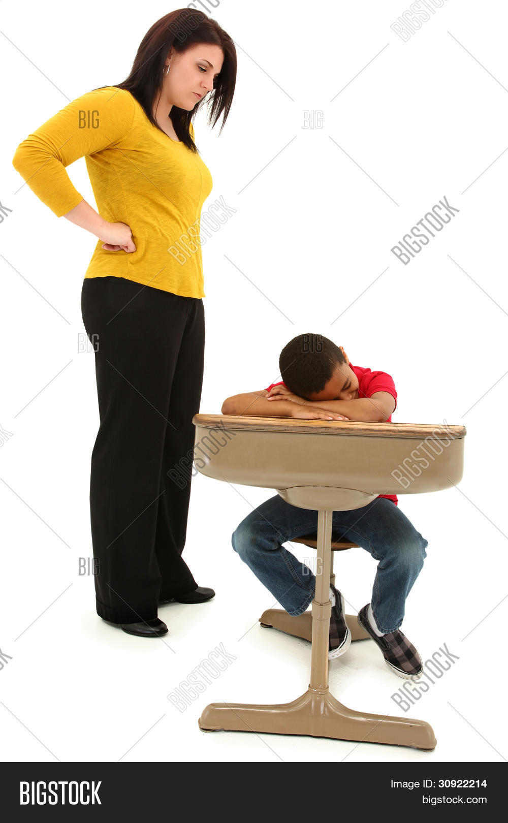 Teacher Upset Sleeping Image And Photo Free Trial Bigstock