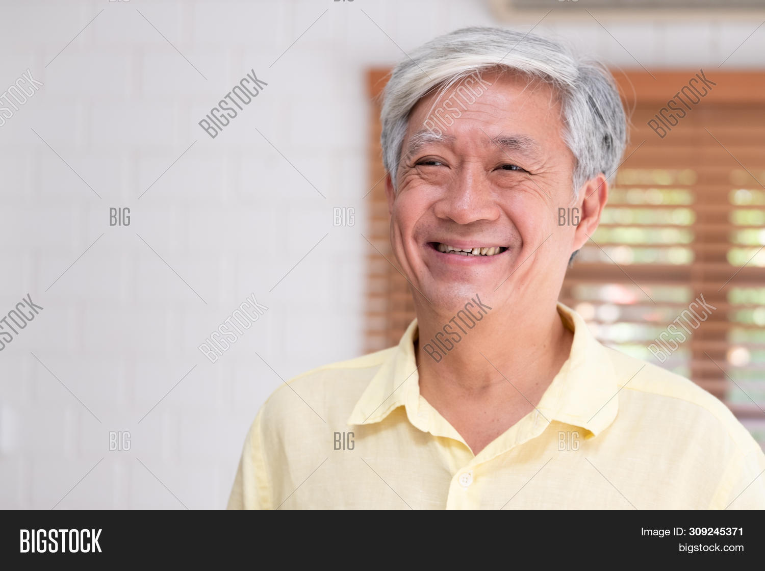 Asian Senior Man Smile Image & Photo (Free Trial) | Bigstock