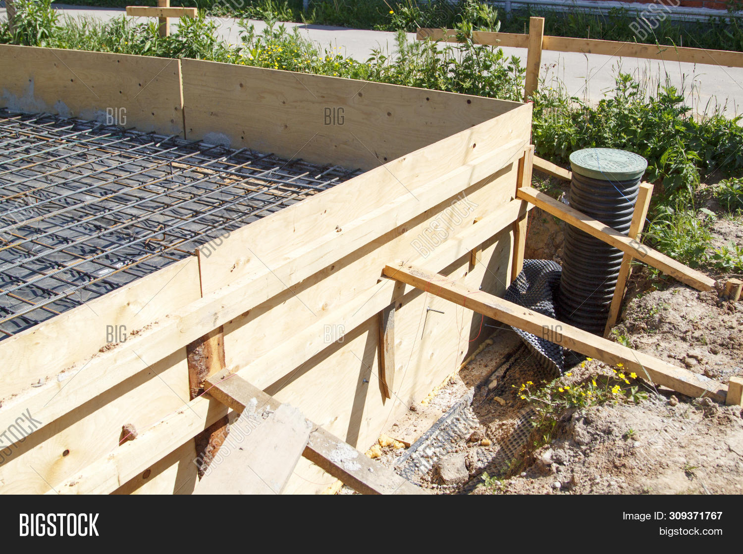Inspection Well Trench Image & Photo (Free Trial) | Bigstock