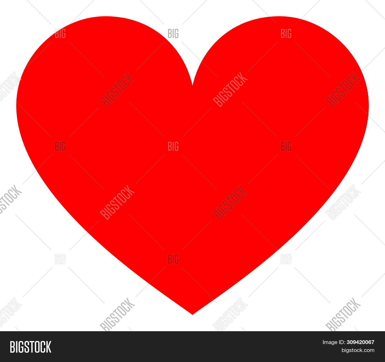 Love Heart Raster Image & Photo (Free Trial) | Bigstock
