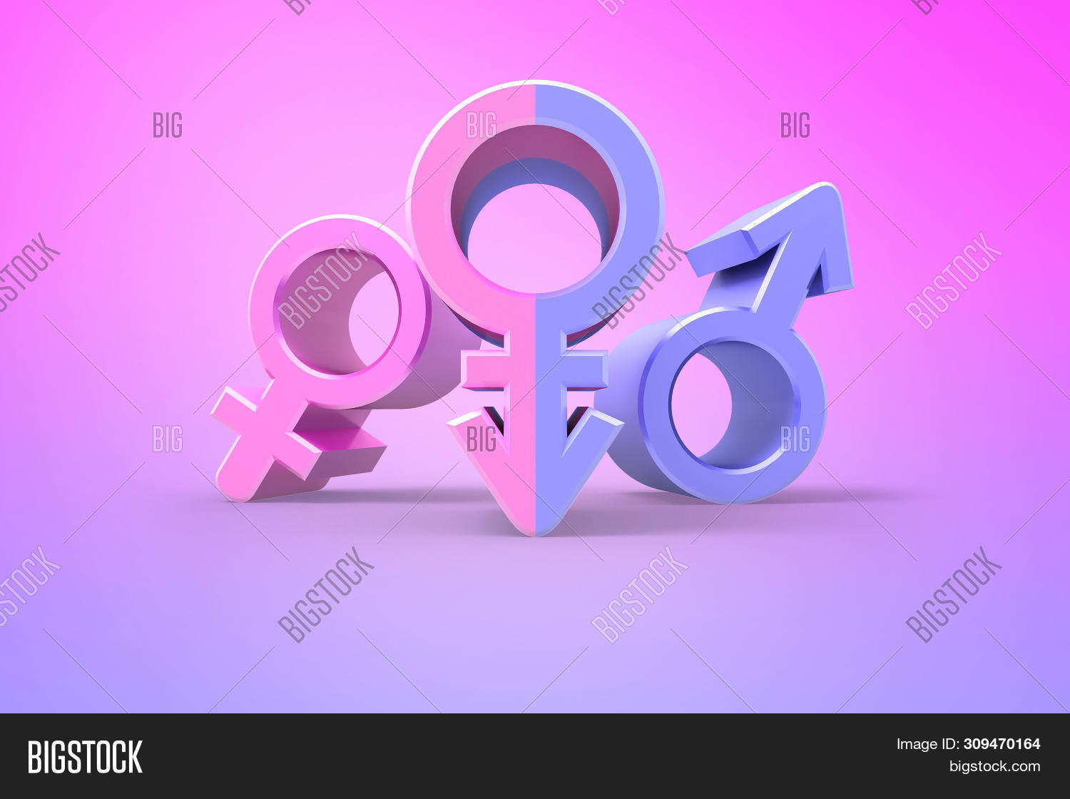 Symbols Gender Concept Image & Photo (Free Trial) | Bigstock