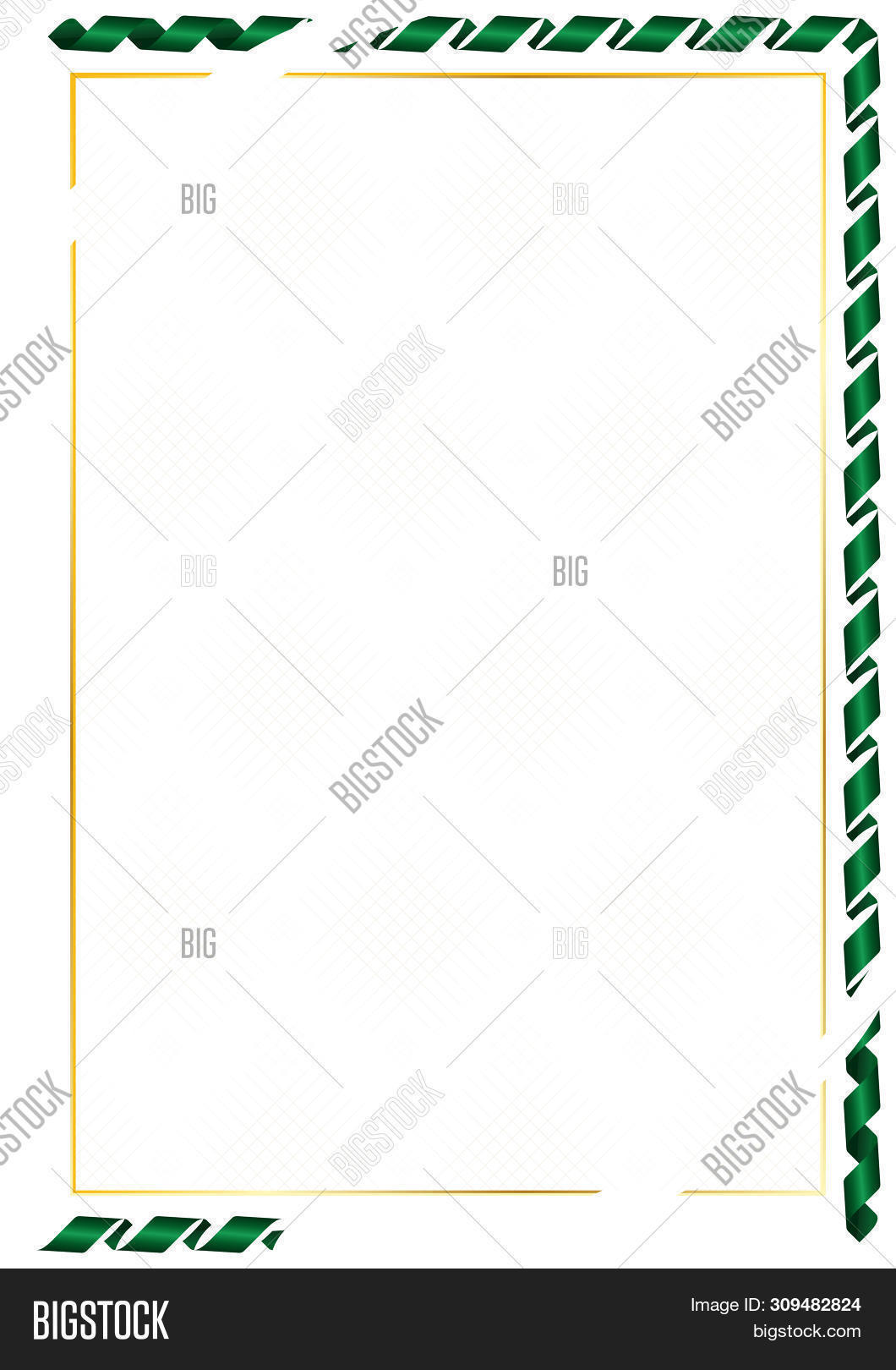 Border Made Saint Vector & Photo (Free Trial) | Bigstock