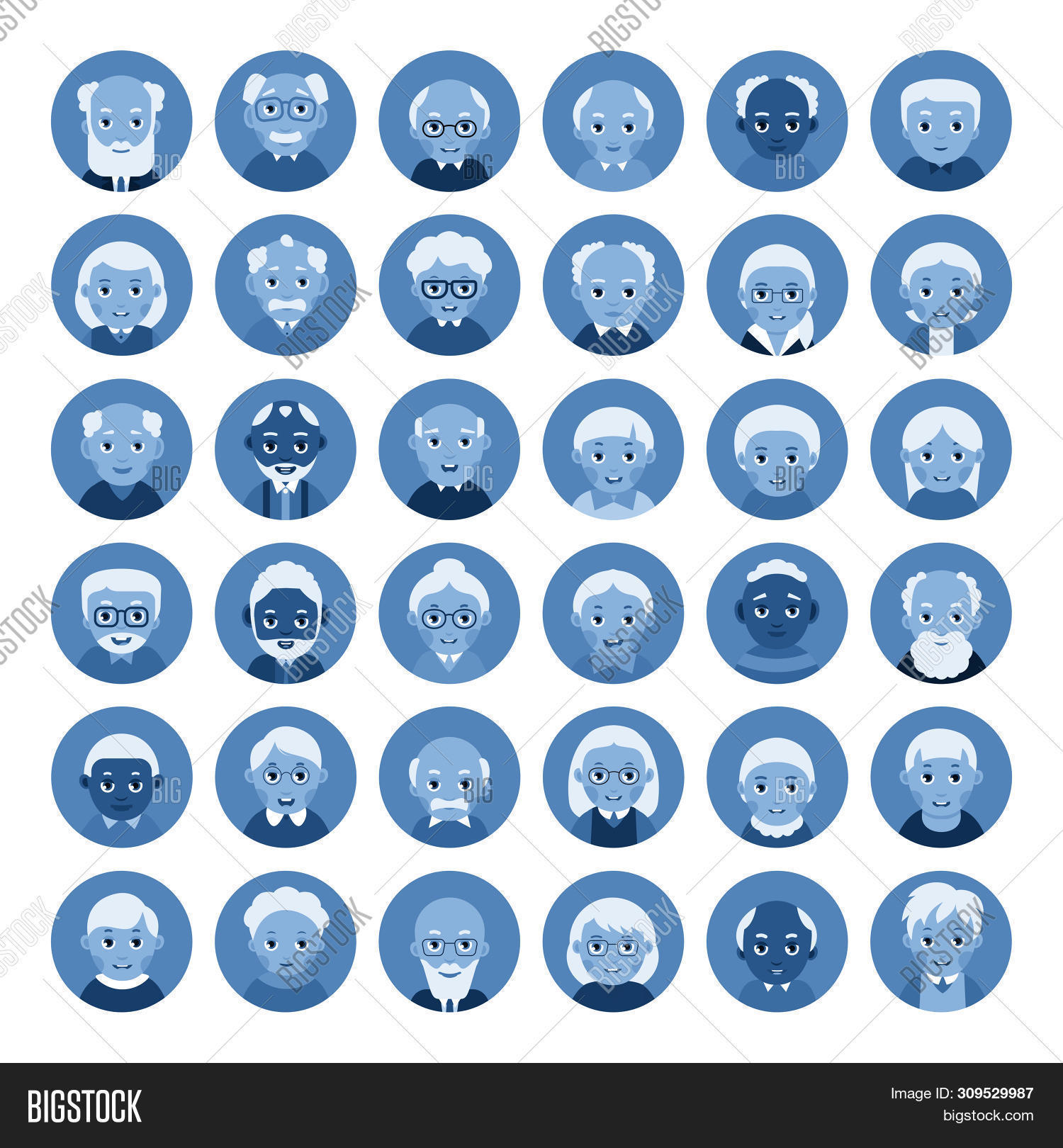 Avatar User Old Vector & Photo (Free Trial) | Bigstock