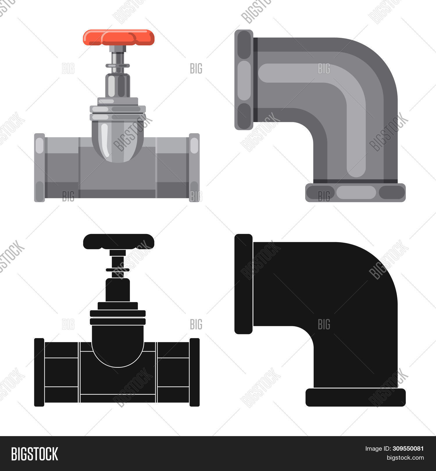 Bitmap Design Pipe Image & Photo (Free Trial) | Bigstock