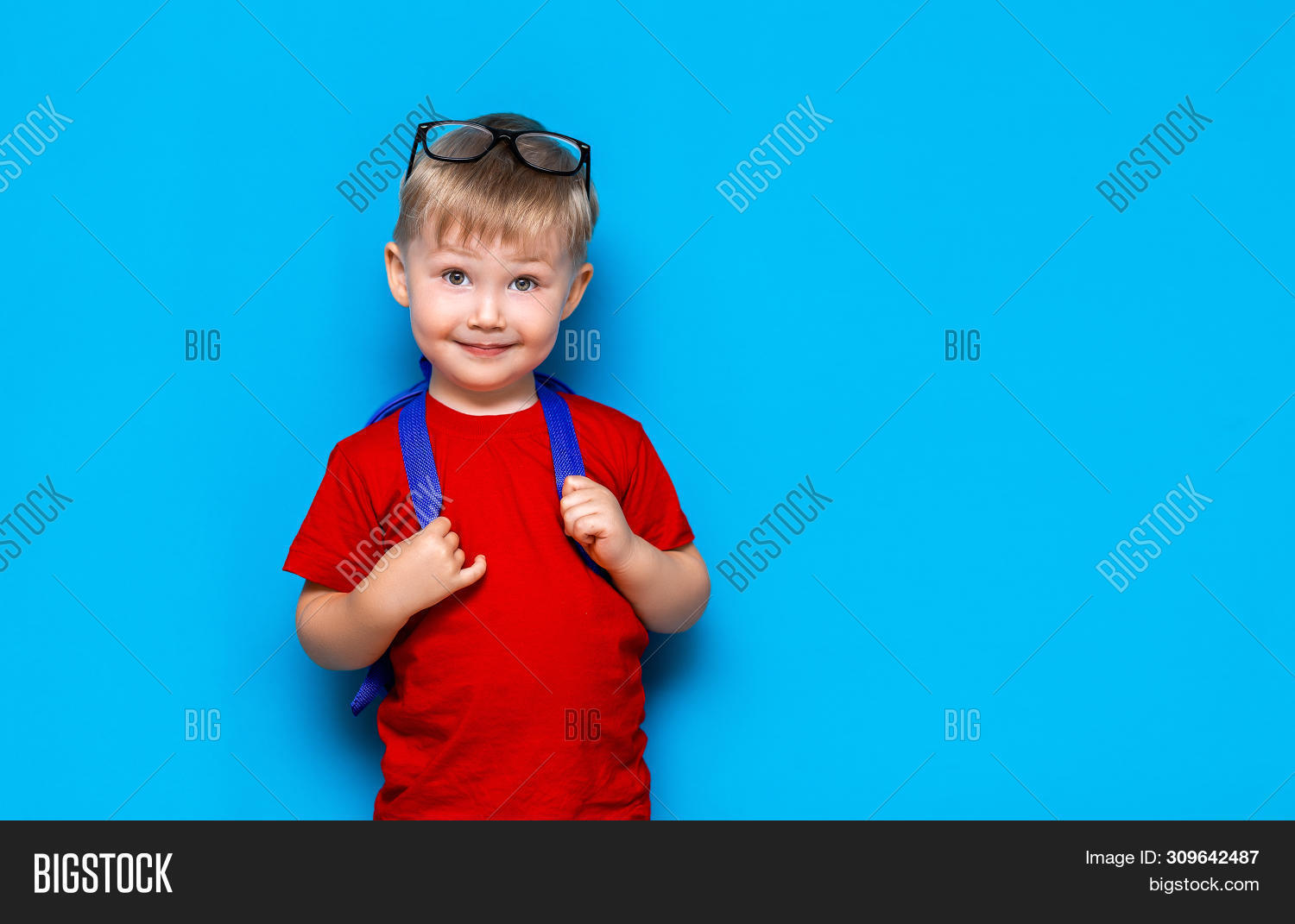 Happy Smiling Boy Red Image & Photo (Free Trial) | Bigstock