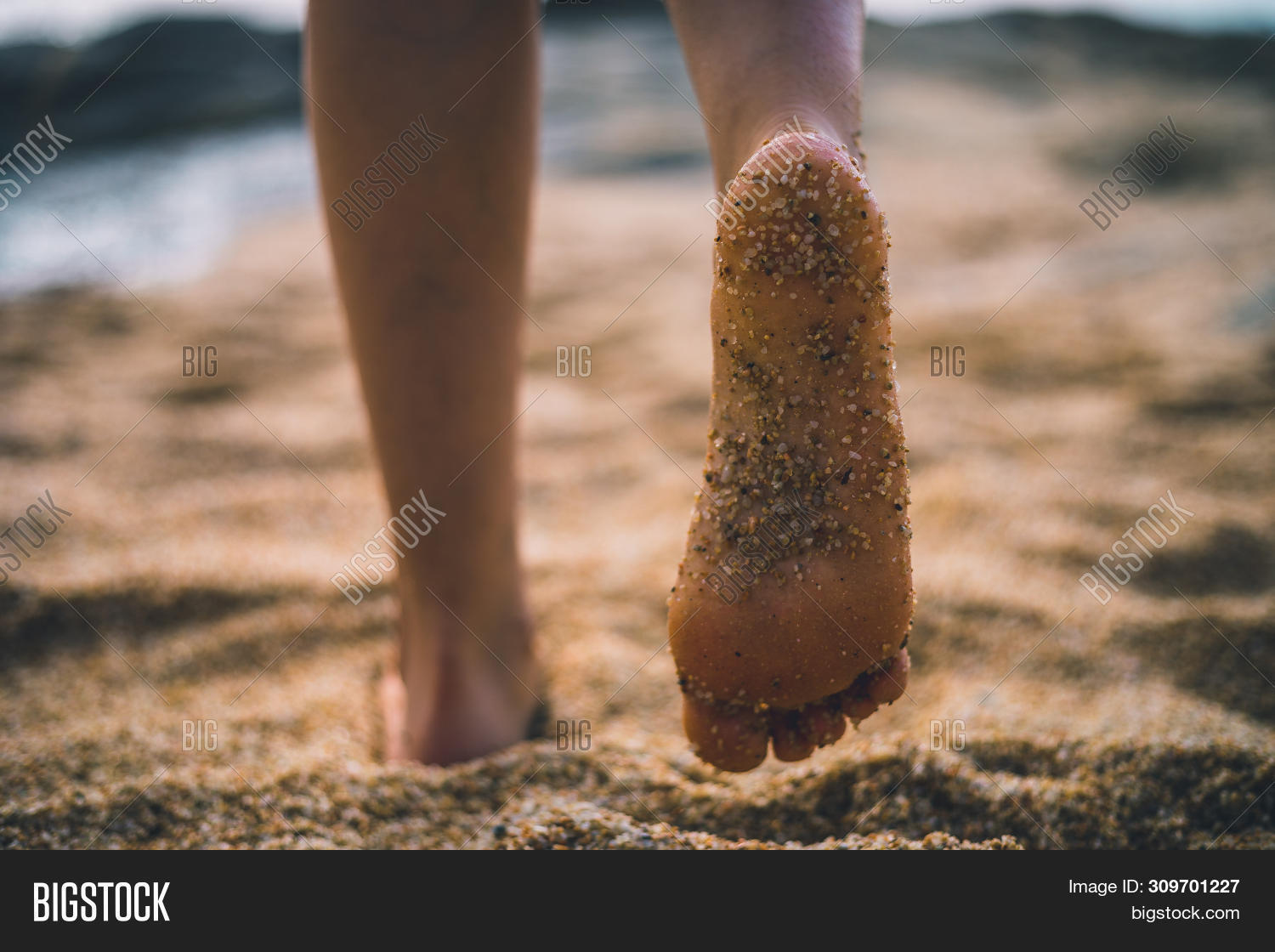 Sand On Woman Feet Image & Photo (Free Trial) | Bigstock