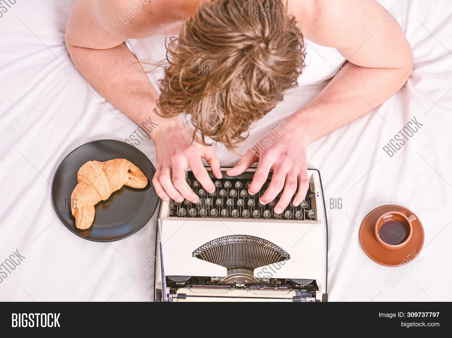 Male Hands Type Story Image & Photo (Free Trial) | Bigstock