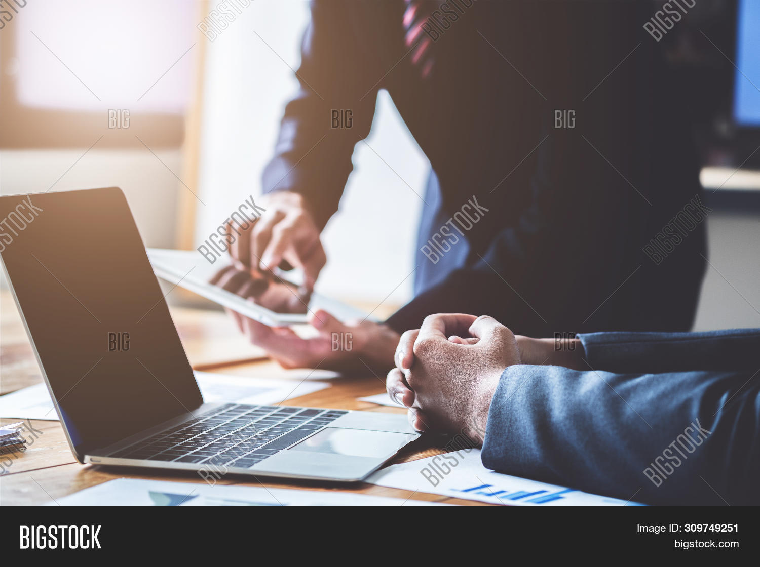 Business Team Present Image & Photo (Free Trial) | Bigstock