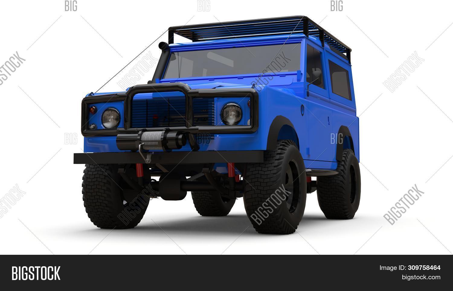 Blue Old Small Suv Image & Photo (Free Trial) | Bigstock
