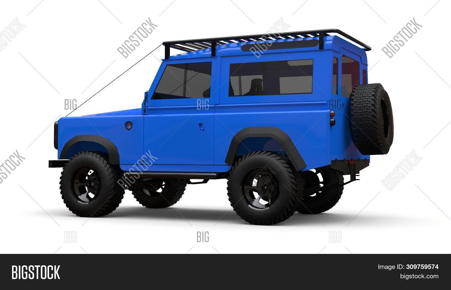 Blue Old Small Suv Image & Photo (Free Trial) | Bigstock
