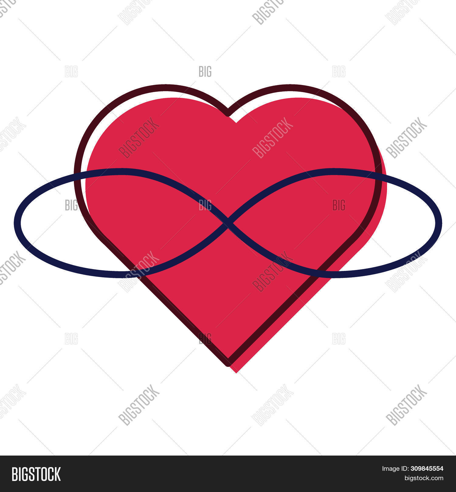 Symbol Polyamory. Image & Photo (Free Trial) | Bigstock